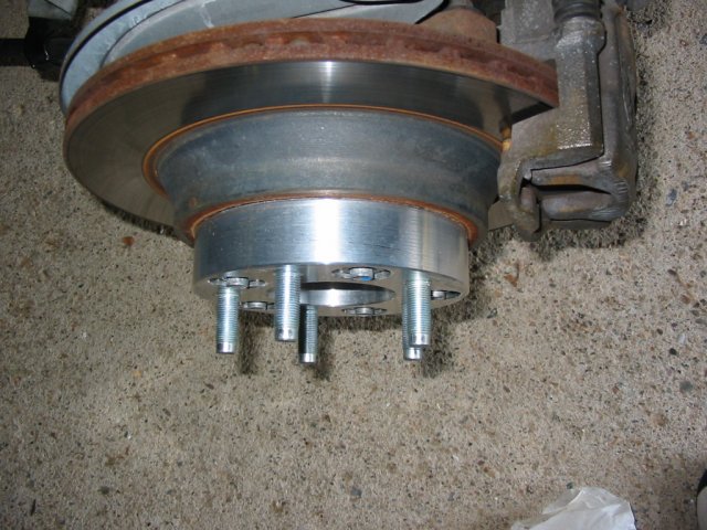 Rear Wheel Spacers Install